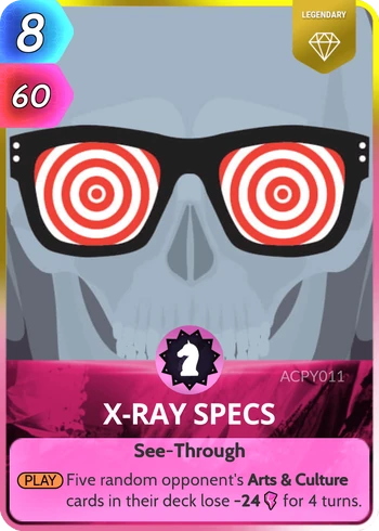 X-Ray Specs | Cards, the Universe and Everything Wiki | Fandom