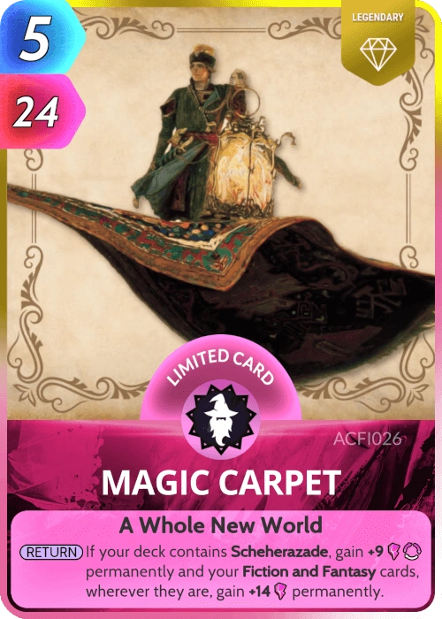 Magic Carpet | Cards, the Universe and Everything Wiki | Fandom