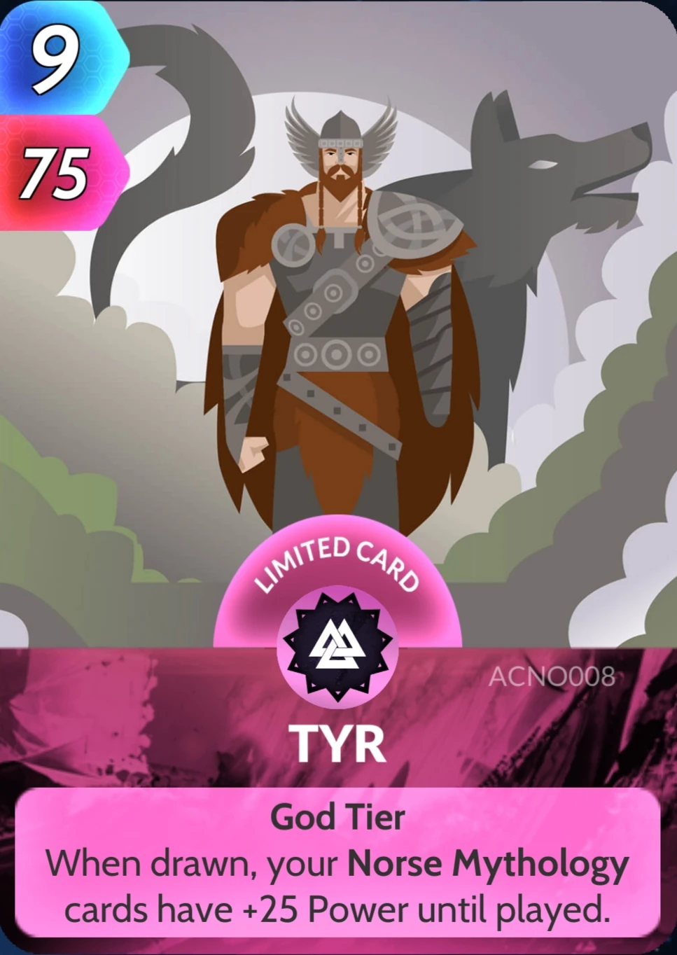 Tyr | Cards, the Universe and Everything Wiki | Fandom