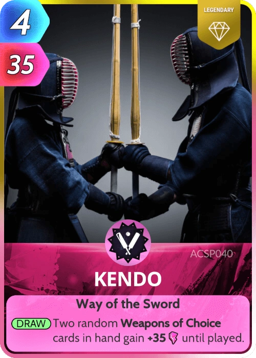 Kendo | Cards, the Universe and Everything Wiki | Fandom