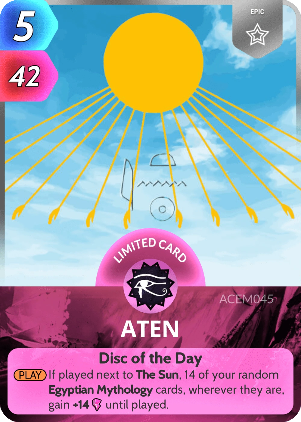 Aten | Cards, the Universe and Everything Wiki | Fandom