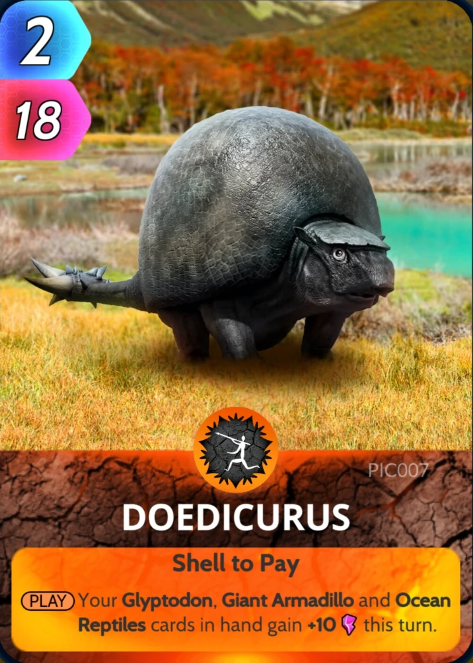 Doedicurus | Cards, the Universe and Everything Wiki | Fandom