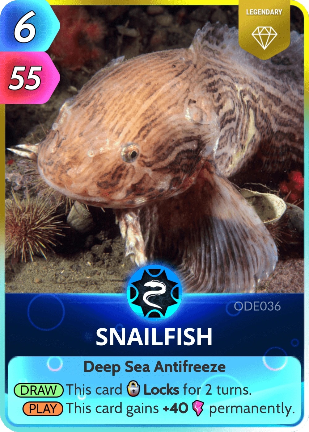 Snailfish | Cards, the Universe and Everything Wiki | Fandom