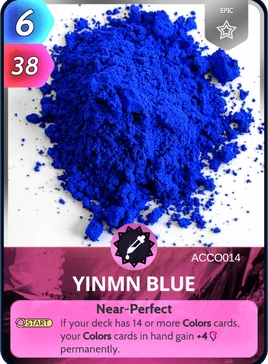 YInMn Blue | Cards, the Universe and Everything Wiki | Fandom