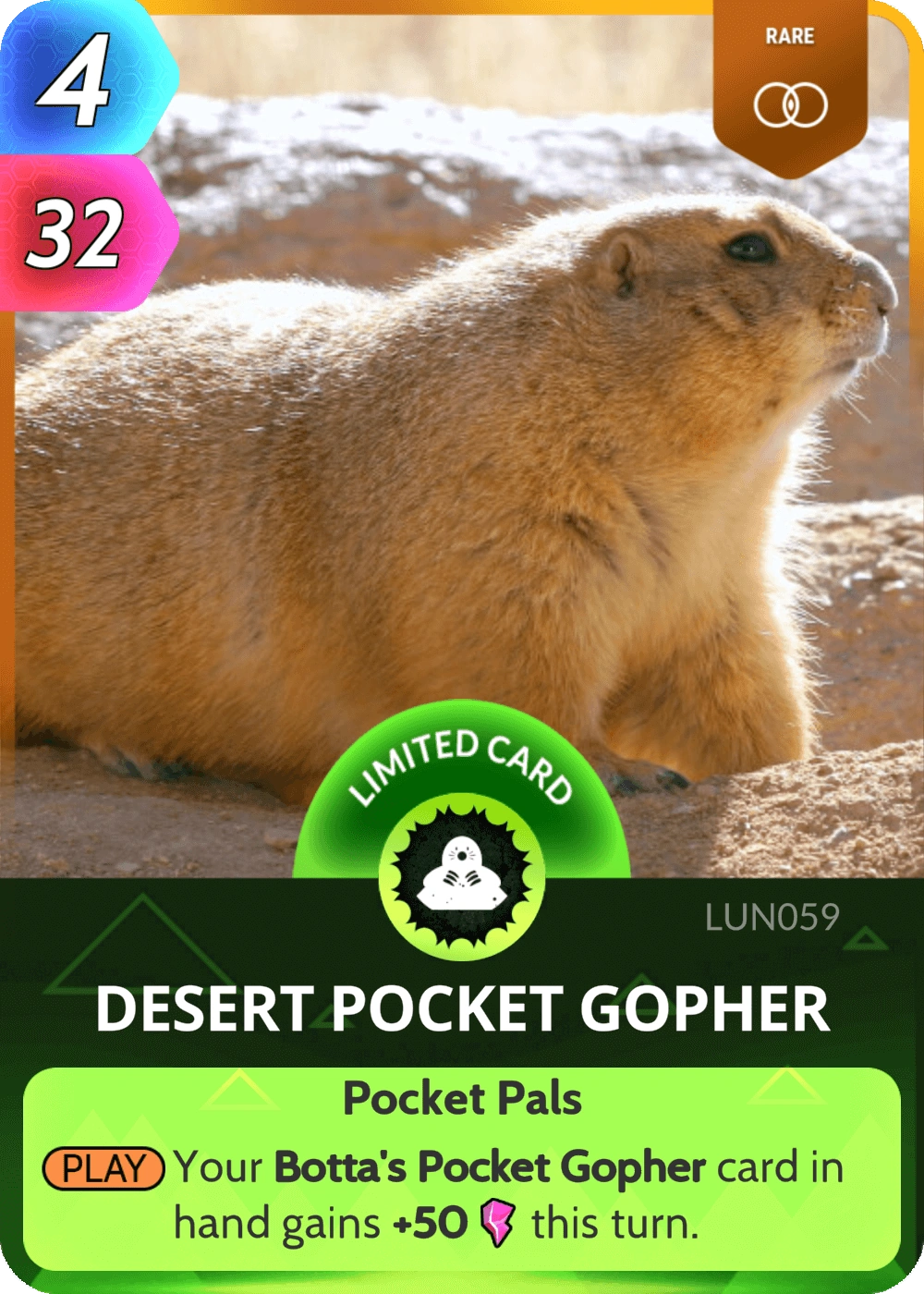 Desert Pocket Gopher | Cards, the Universe and Everything Wiki | Fandom