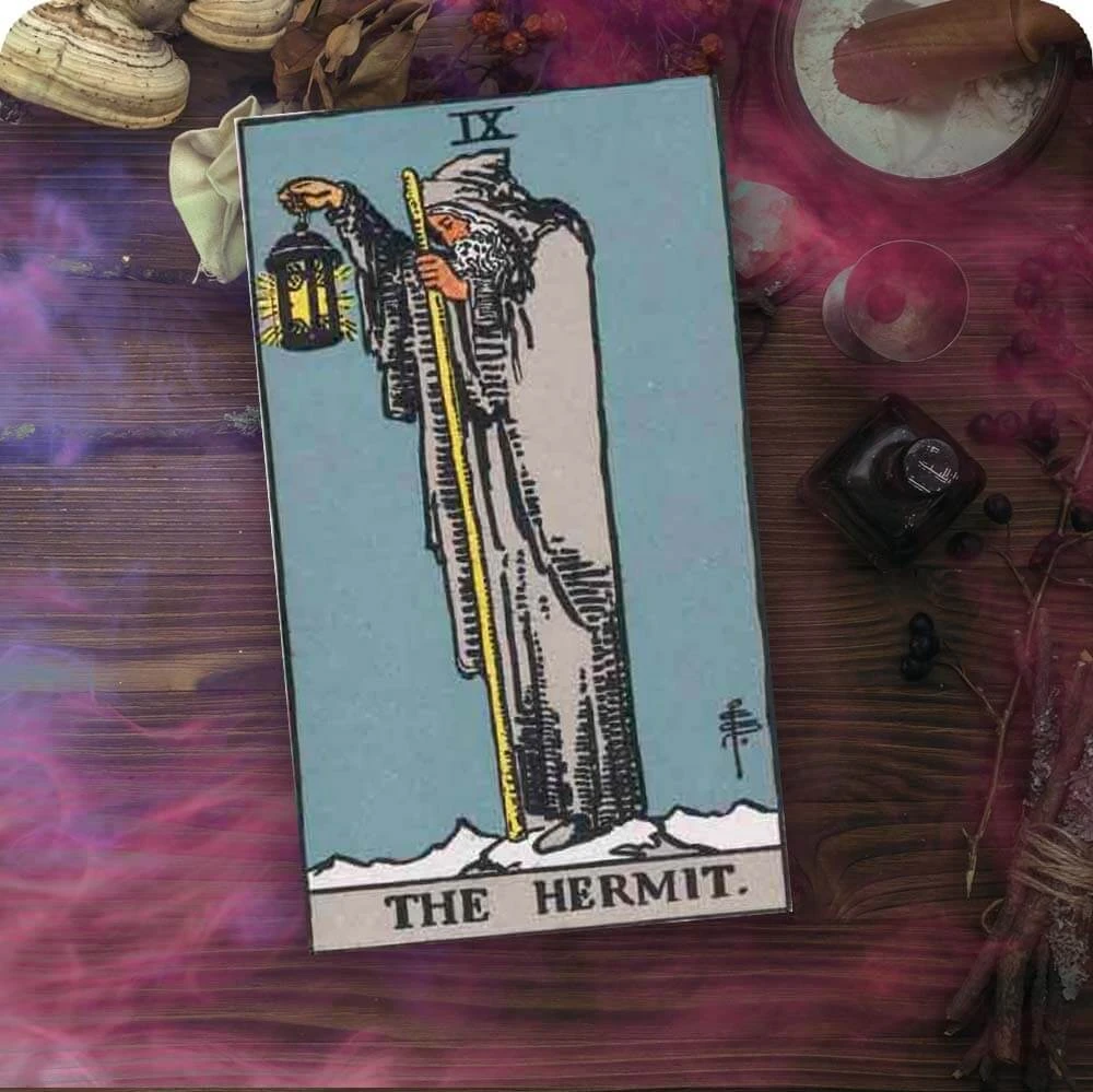 The Hermit (IX) | Cards, the Universe and Everything Wiki | Fandom