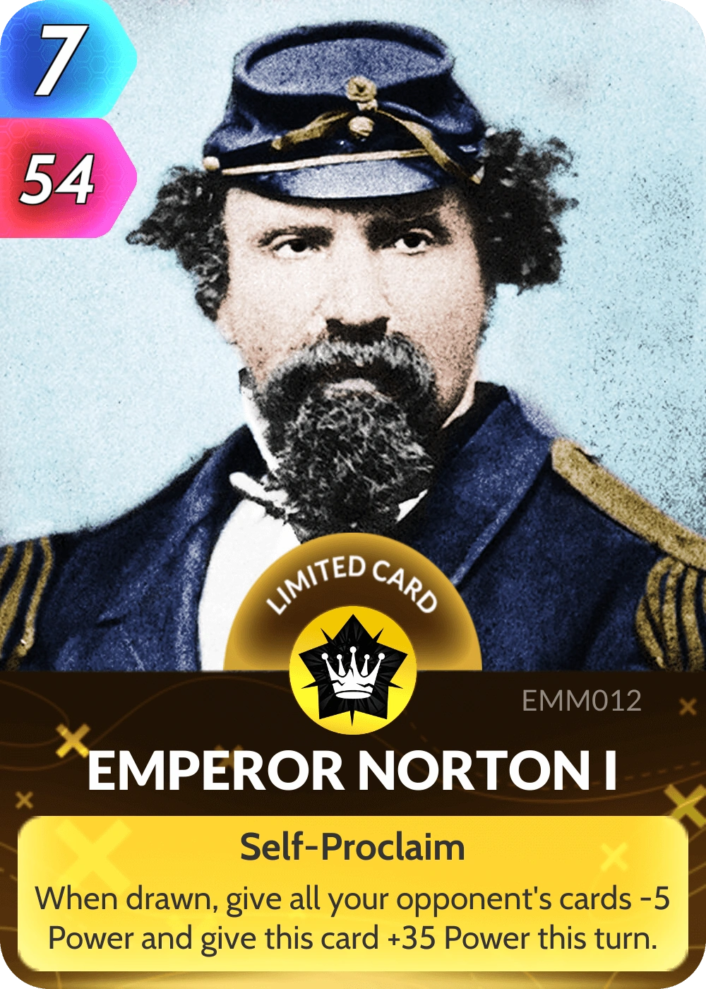 Emperor Norton I | Cards, the Universe and Everything Wiki | Fandom