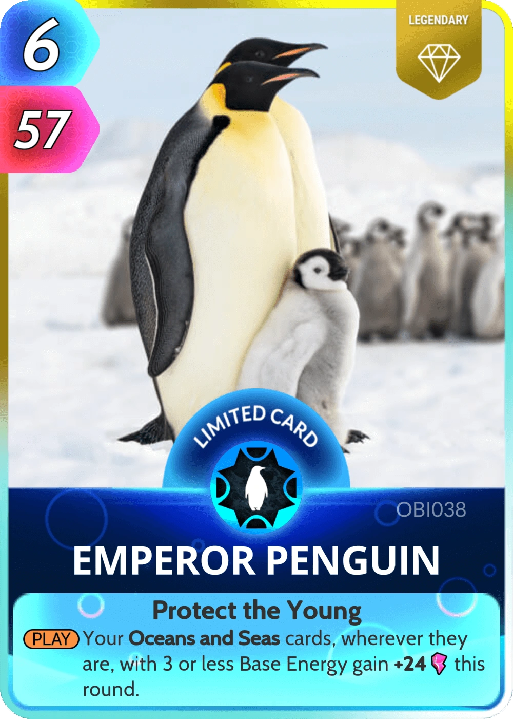Emperor Penguin | Cards, the Universe and Everything Wiki | Fandom