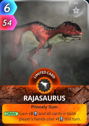 Rajasaurus | Cards, the Universe and Everything Wiki | Fandom