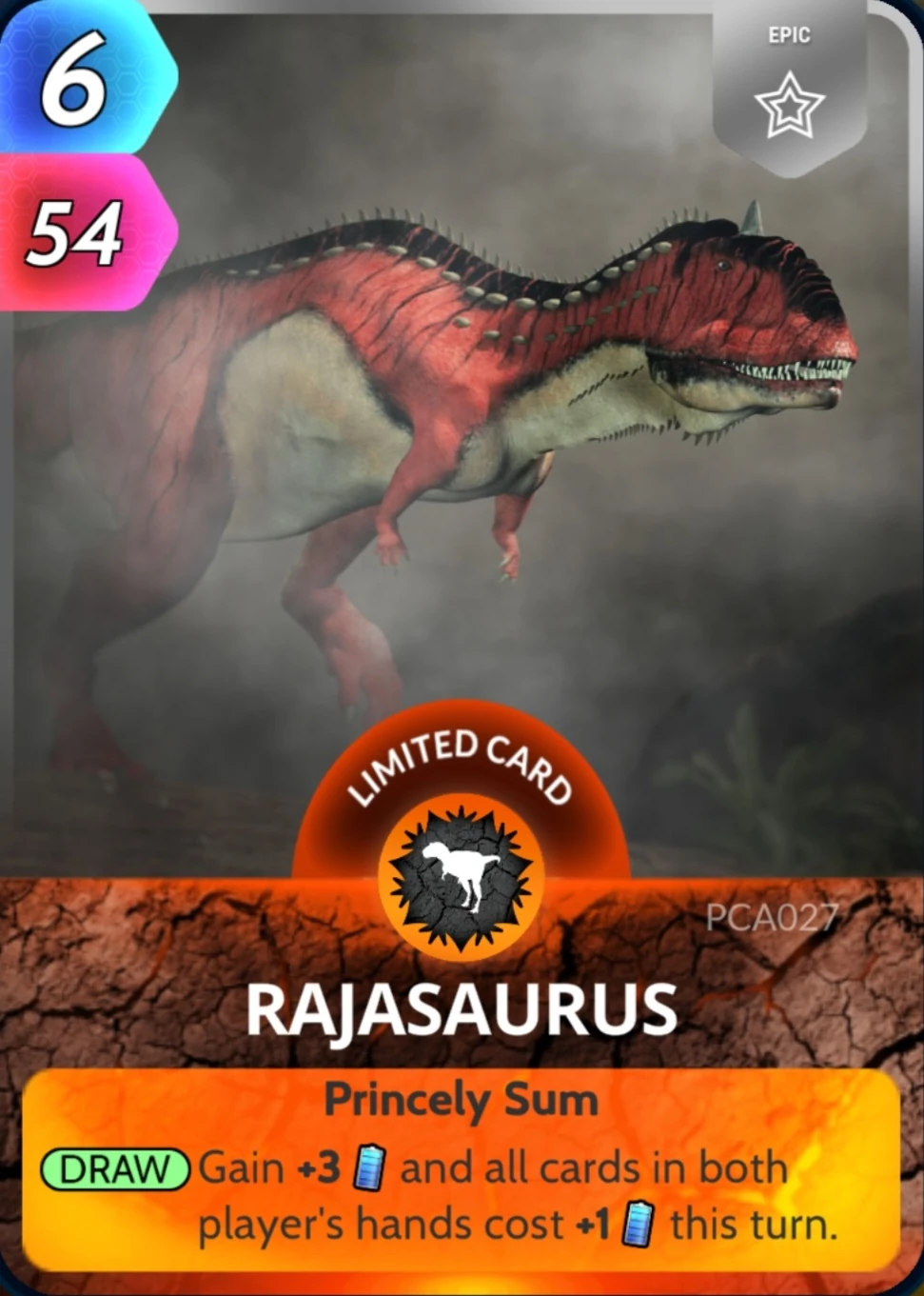 Rajasaurus | Cards, the Universe and Everything Wiki | Fandom