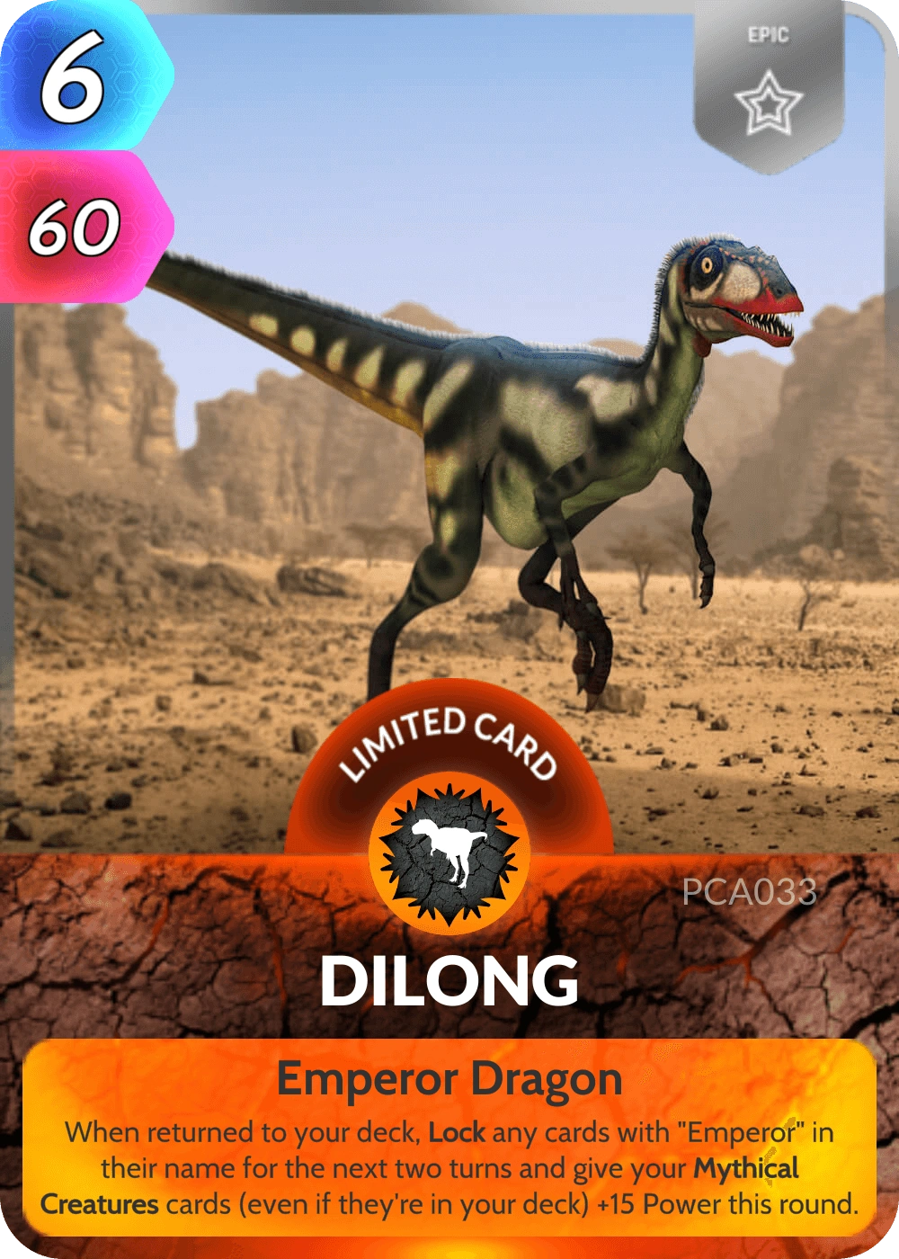 Dilong | Cards, the Universe and Everything Wiki | Fandom