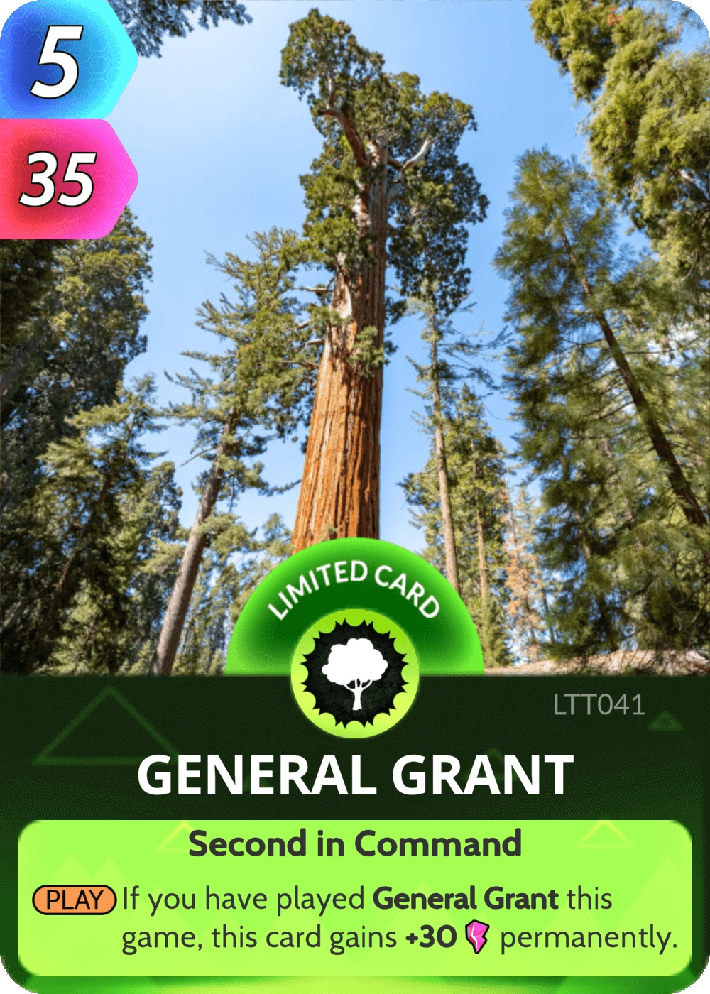 General Grant | Cards, the Universe and Everything Wiki | Fandom