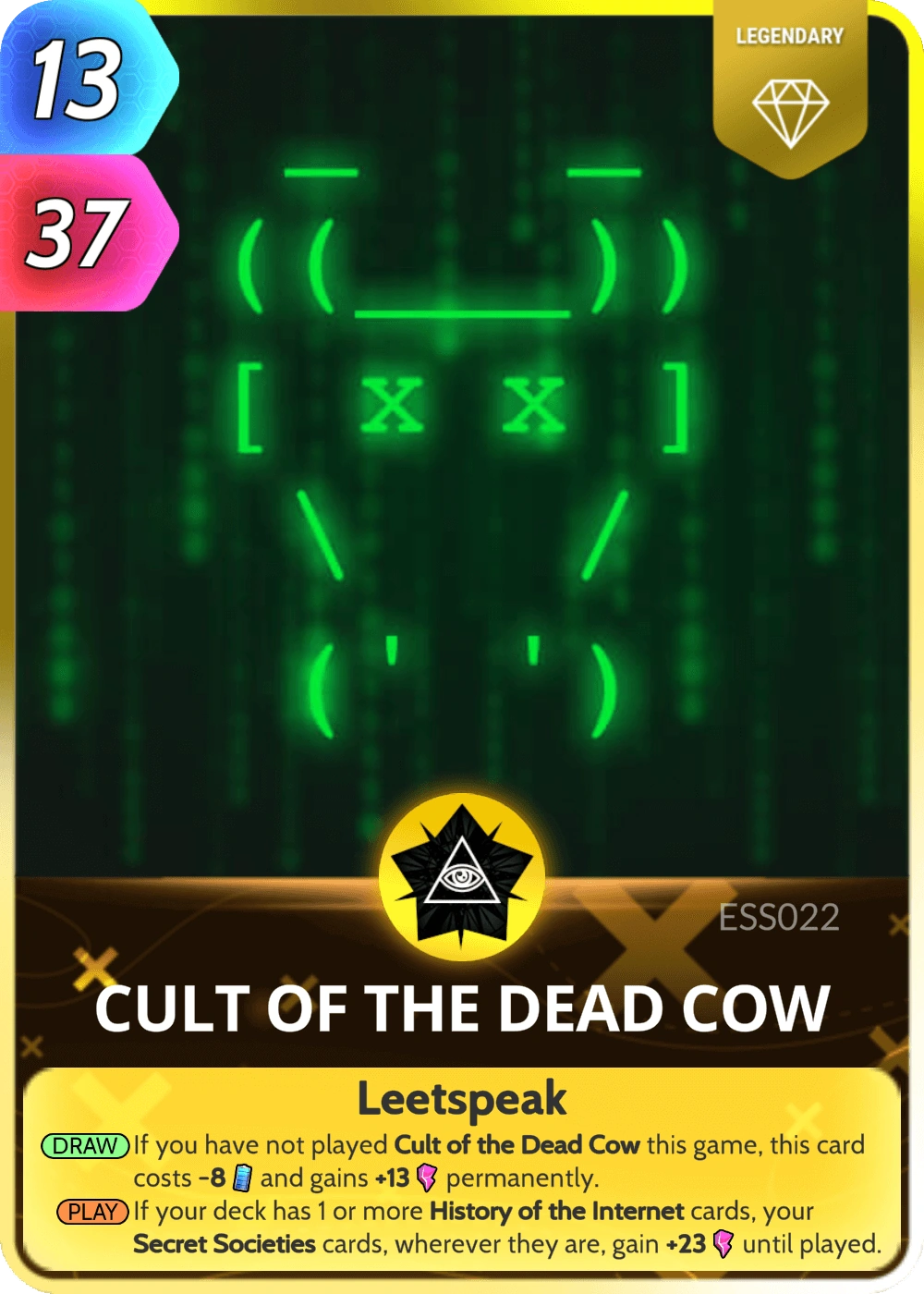 Cult of the Dead Cow | Cards, the Universe and Everything Wiki | Fandom