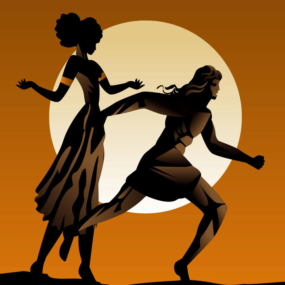 Þjálfi and Röskva | Cards, the Universe and Everything Wiki | Fandom