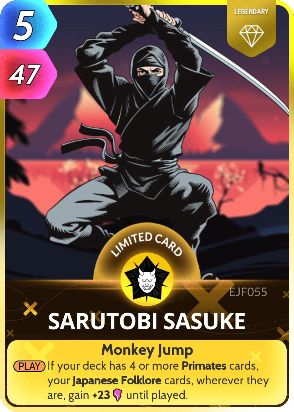 Sarutobi Sasuke | Cards, the Universe and Everything Wiki | Fandom