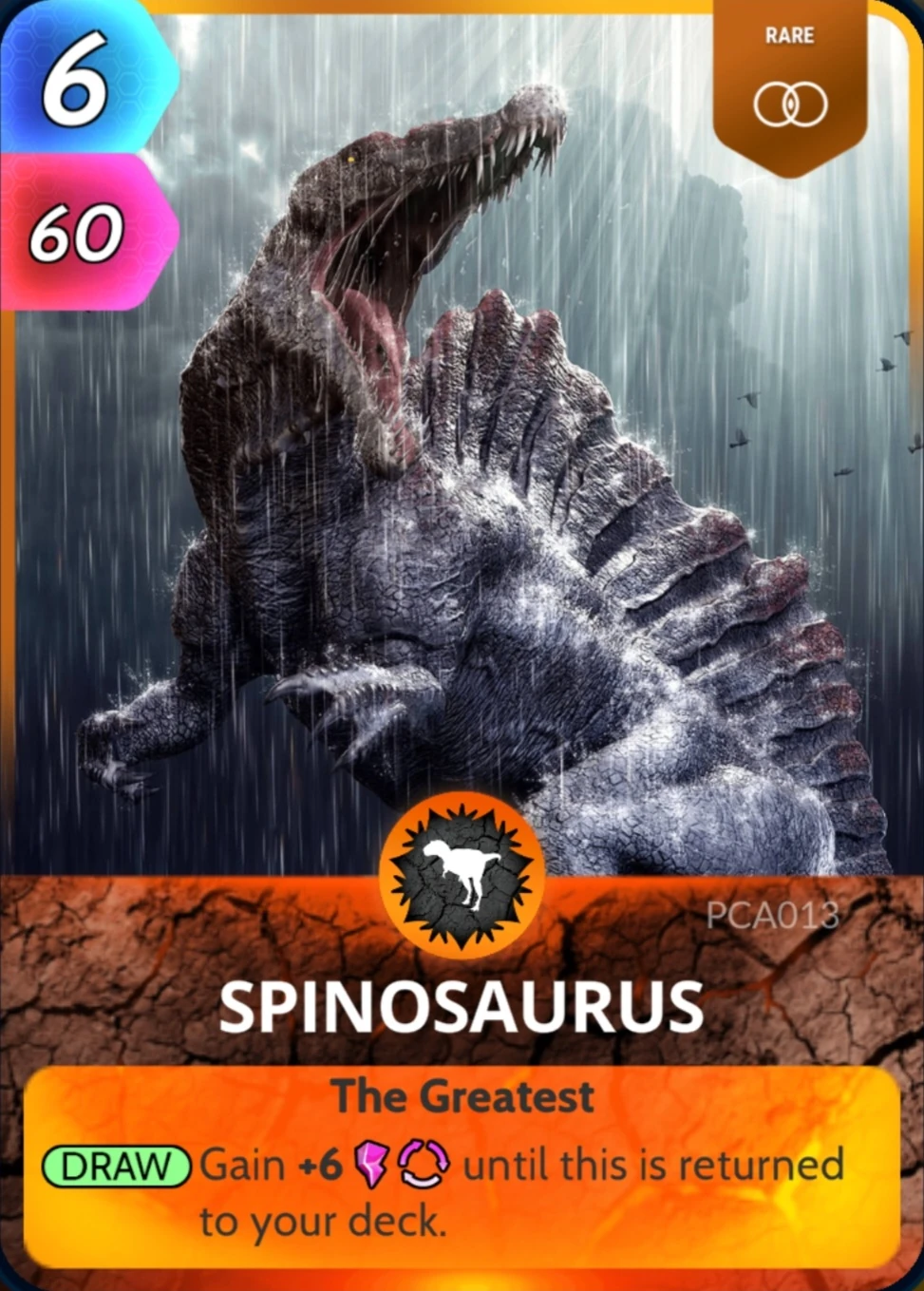 Spinosaurus | Cards, the Universe and Everything Wiki | Fandom