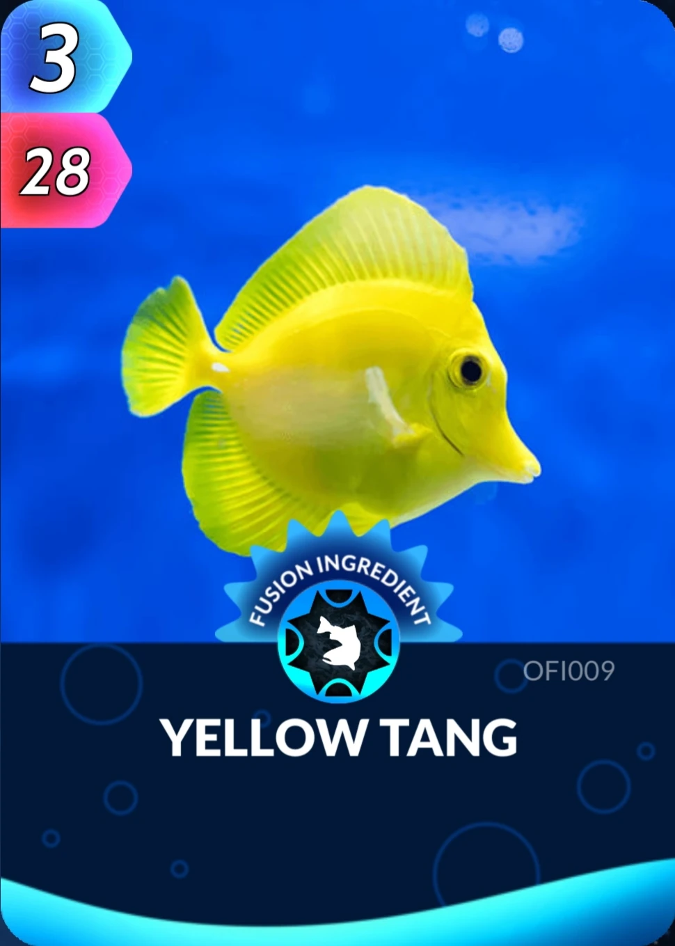 Yellow Tang | Cards, the Universe and Everything Wiki | Fandom