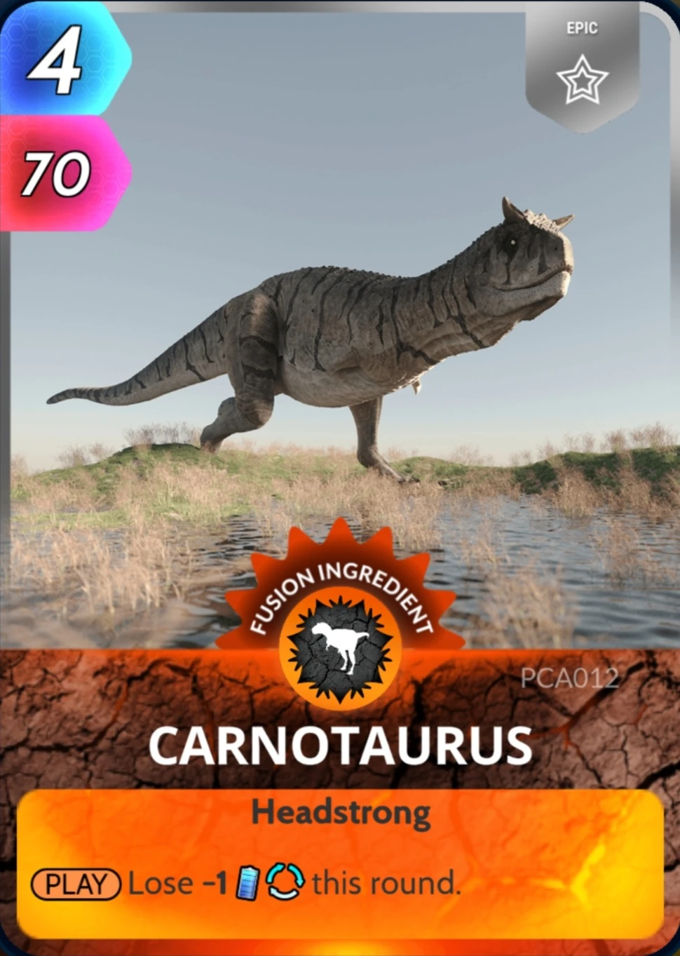 Carnotaurus | Cards, the Universe and Everything Wiki | Fandom