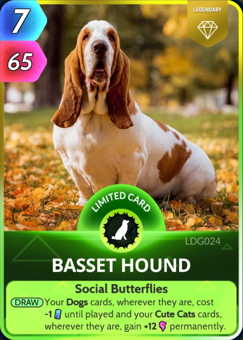 Basset Hound | Cards, the Universe and Everything Wiki | Fandom