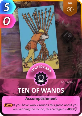 Ten of Wands | Cards, the Universe and Everything Wiki | Fandom