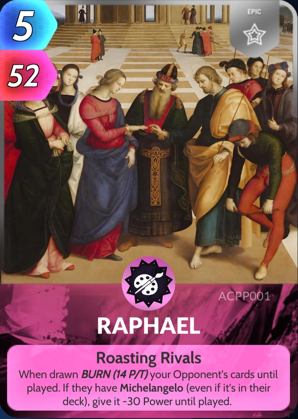 Raphael | Cards, the Universe and Everything Wiki | Fandom