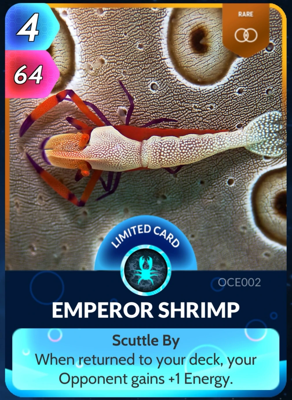 Emperor Shrimp | Cards, the Universe and Everything Wiki | Fandom
