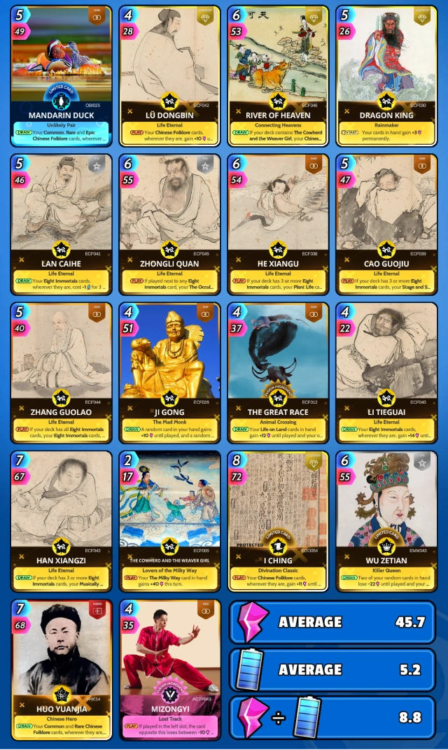 Chinese Folklore Decks | Cards, the Universe and Everything Wiki | Fandom