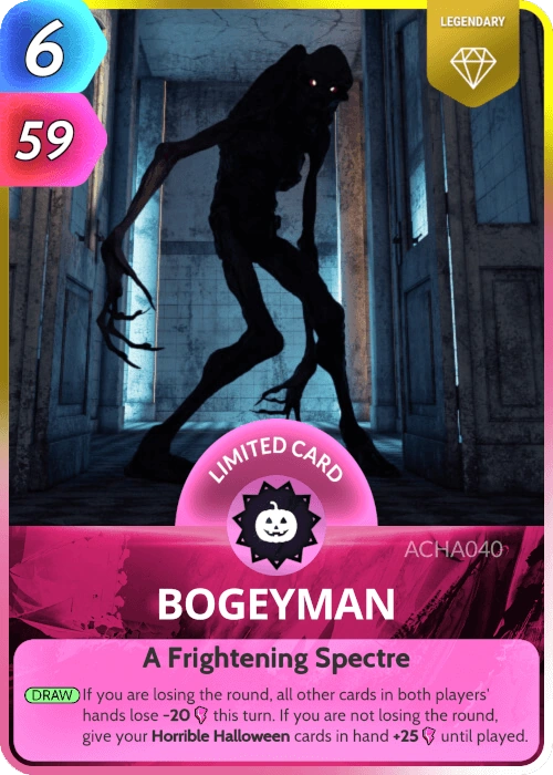 Bogeyman | Cards, the Universe and Everything Wiki | Fandom