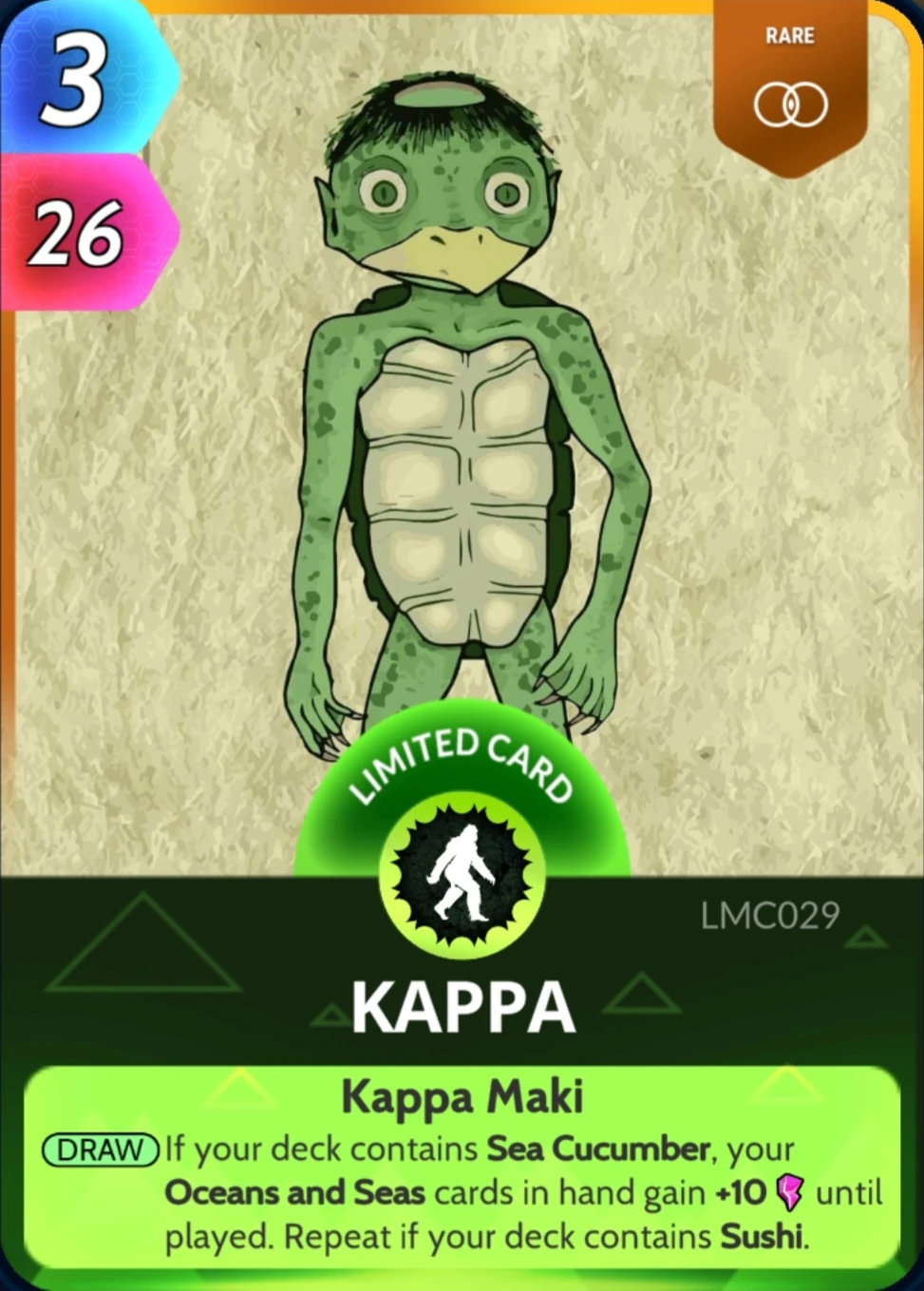 Kappa | Cards, the Universe and Everything Wiki | Fandom