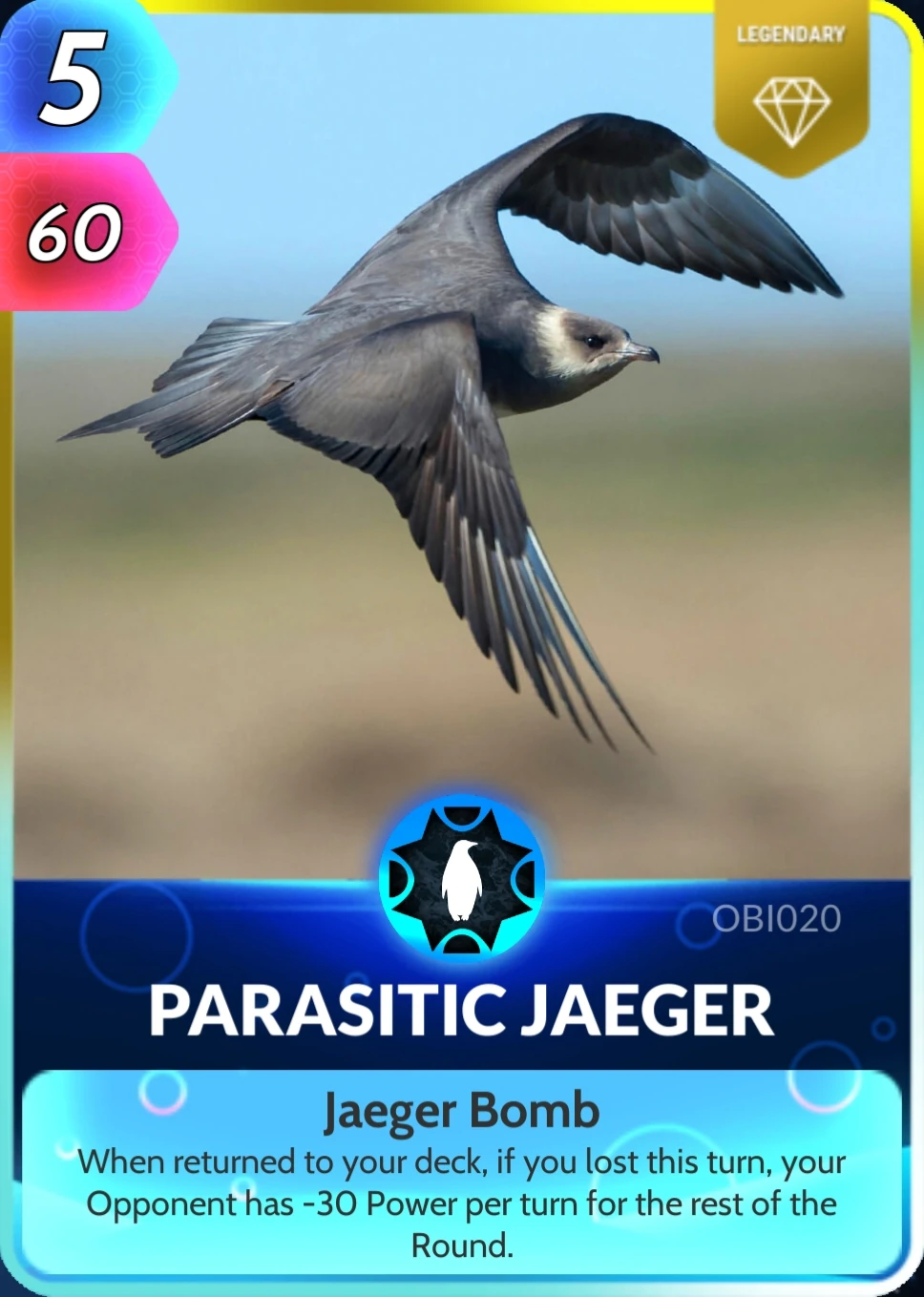 Parasitic Jaeger | Cards, the Universe and Everything Wiki | Fandom