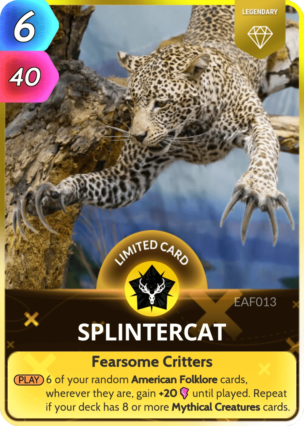 Splintercat | Cards, the Universe and Everything Wiki | Fandom