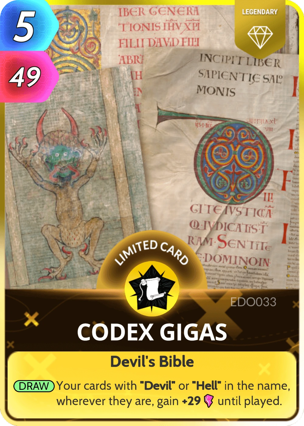 Codex Gigas | Cards, the Universe and Everything Wiki | Fandom