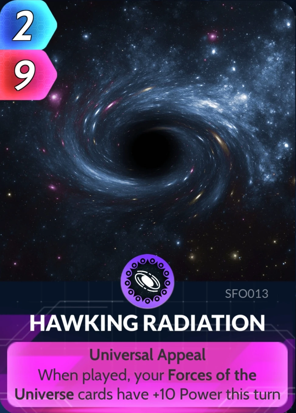 Hawking Radiation | Cards, the Universe and Everything Wiki | Fandom