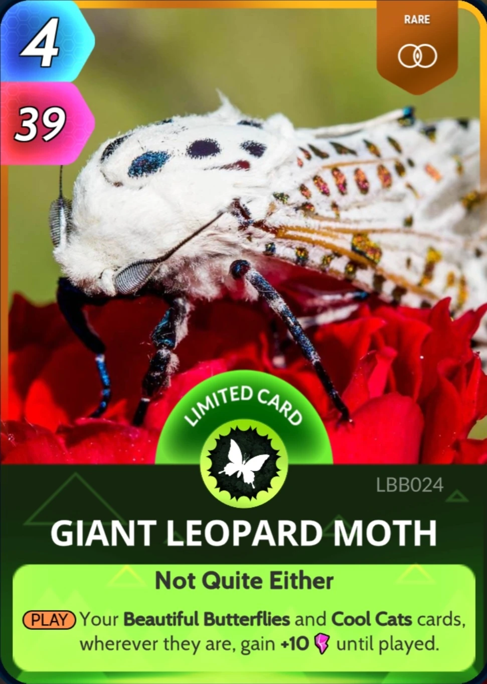 Giant Leopard Moth | Cards, the Universe and Everything Wiki | Fandom
