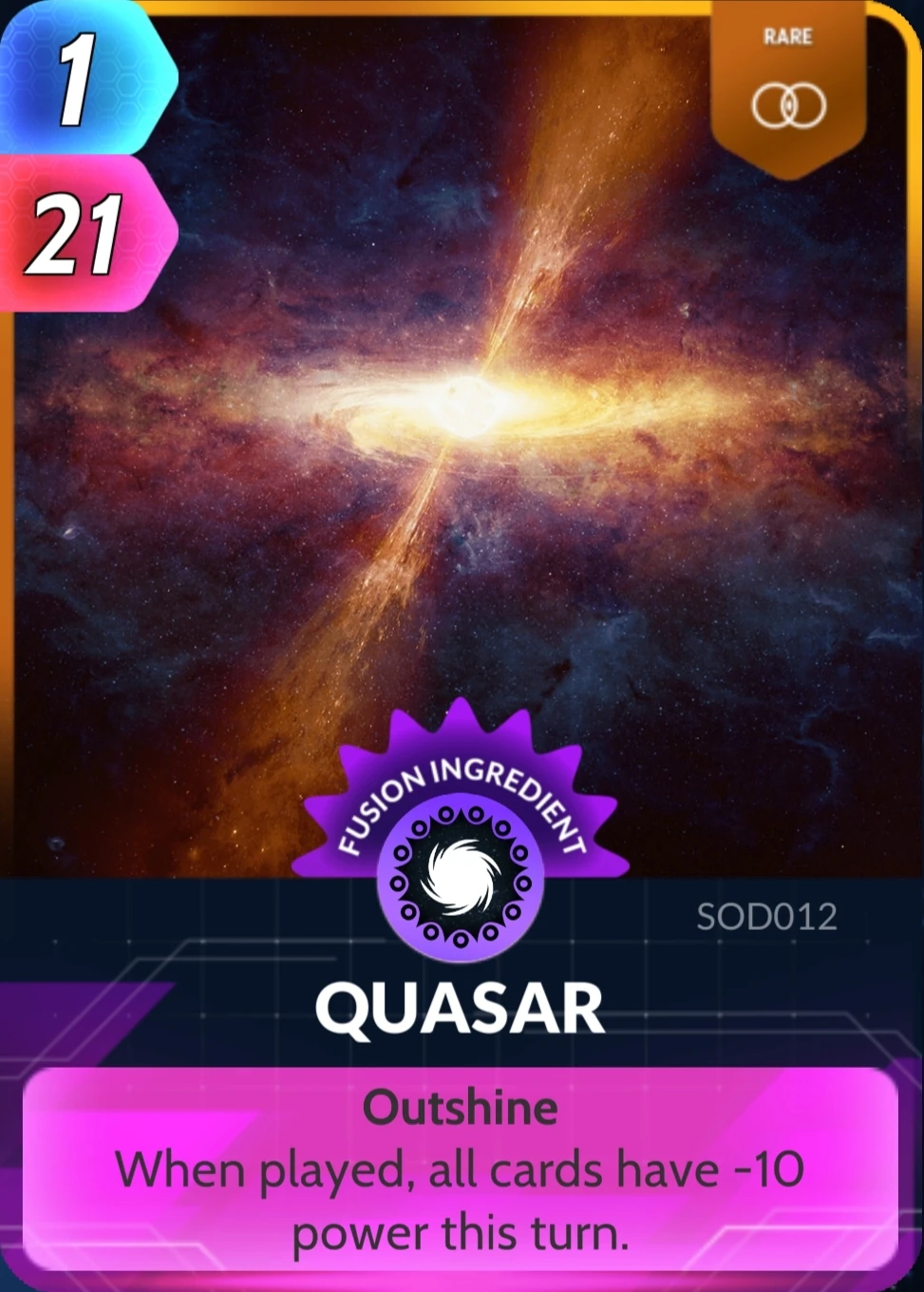 Quasar | Cards, the Universe and Everything Wiki | Fandom