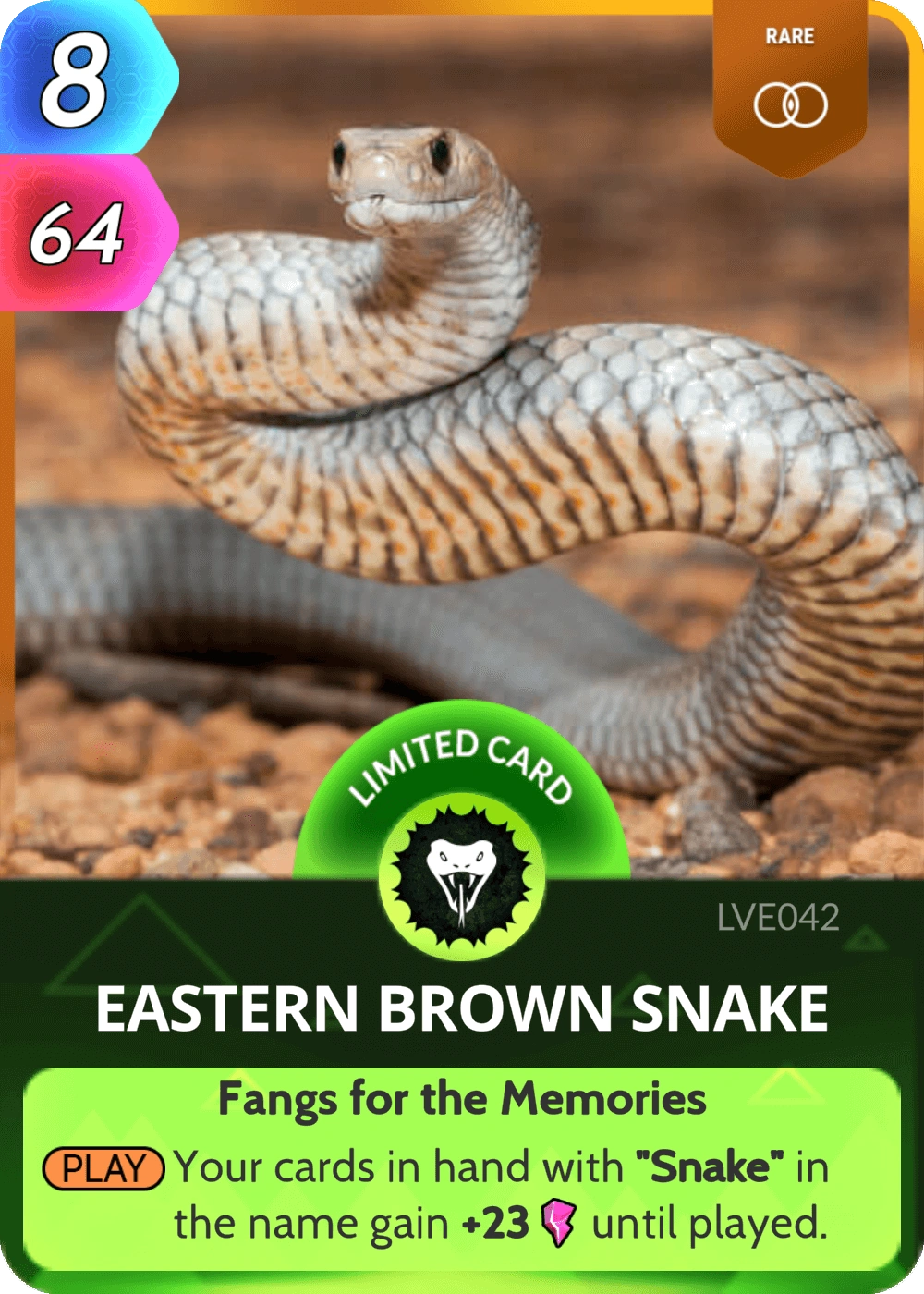 Eastern Brown Snake | Cards, the Universe and Everything Wiki | Fandom