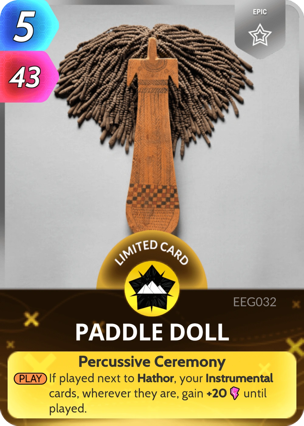 Paddle Doll | Cards, the Universe and Everything Wiki | Fandom