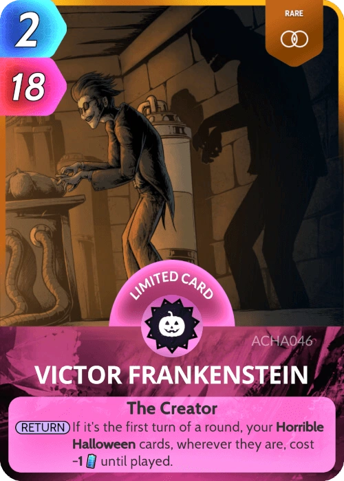 Victor Frankenstein | Cards, the Universe and Everything Wiki | Fandom