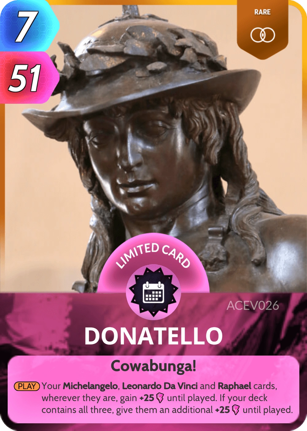Donatello | Cards, the Universe and Everything Wiki | Fandom