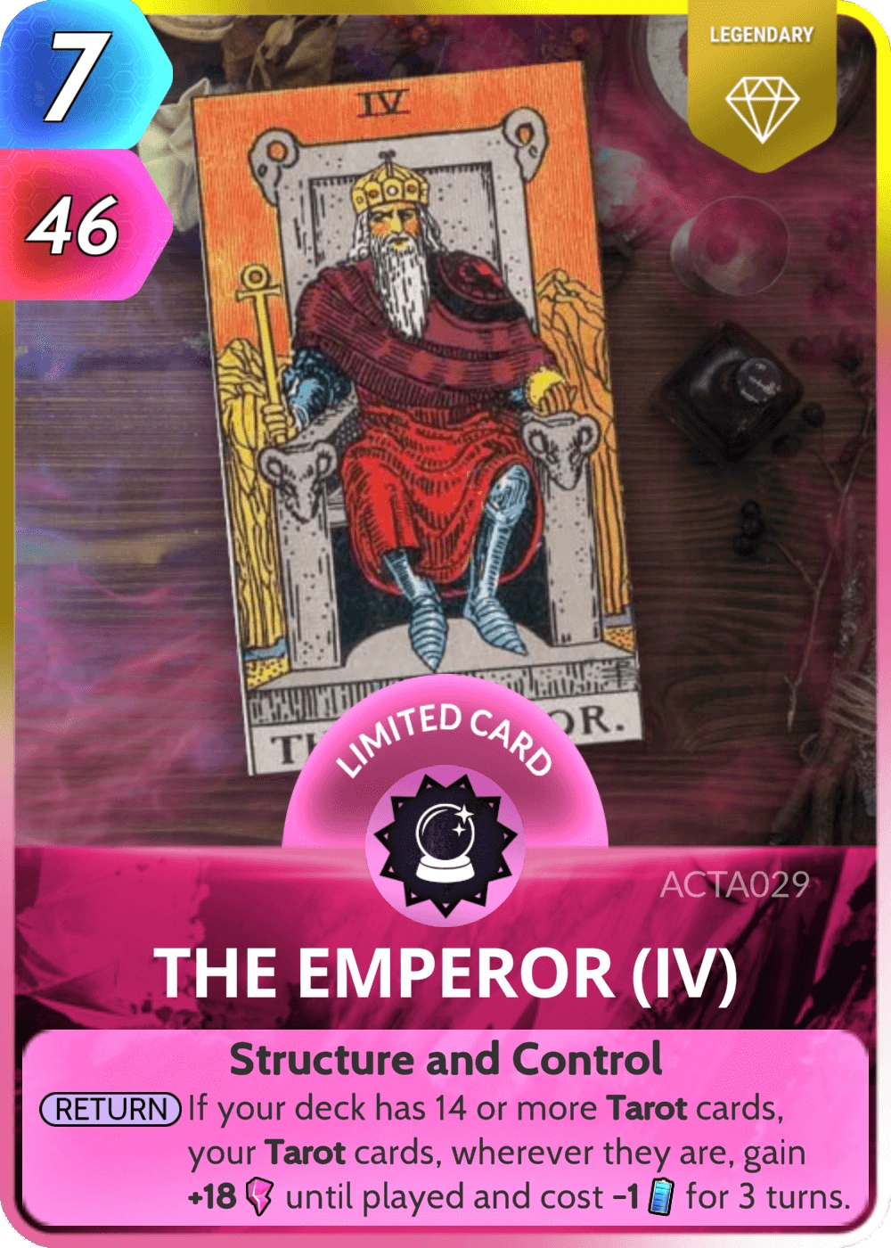 The Emperor (IV) | Cards, the Universe and Everything Wiki | Fandom