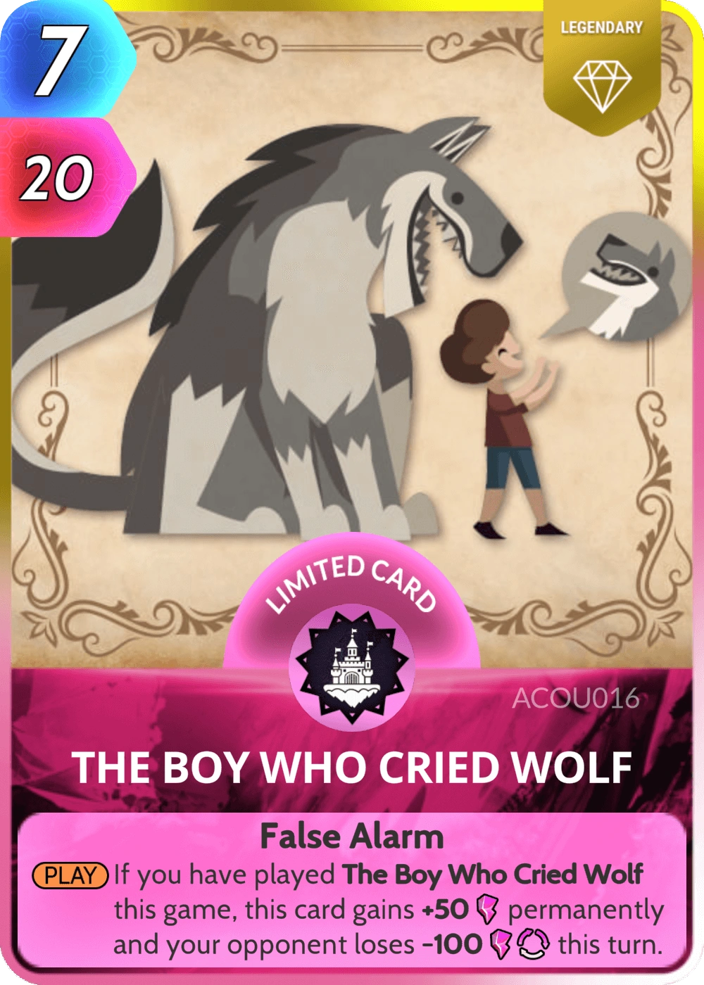 The Boy Who Cried Wolf | Cards, the Universe and Everything Wiki | Fandom