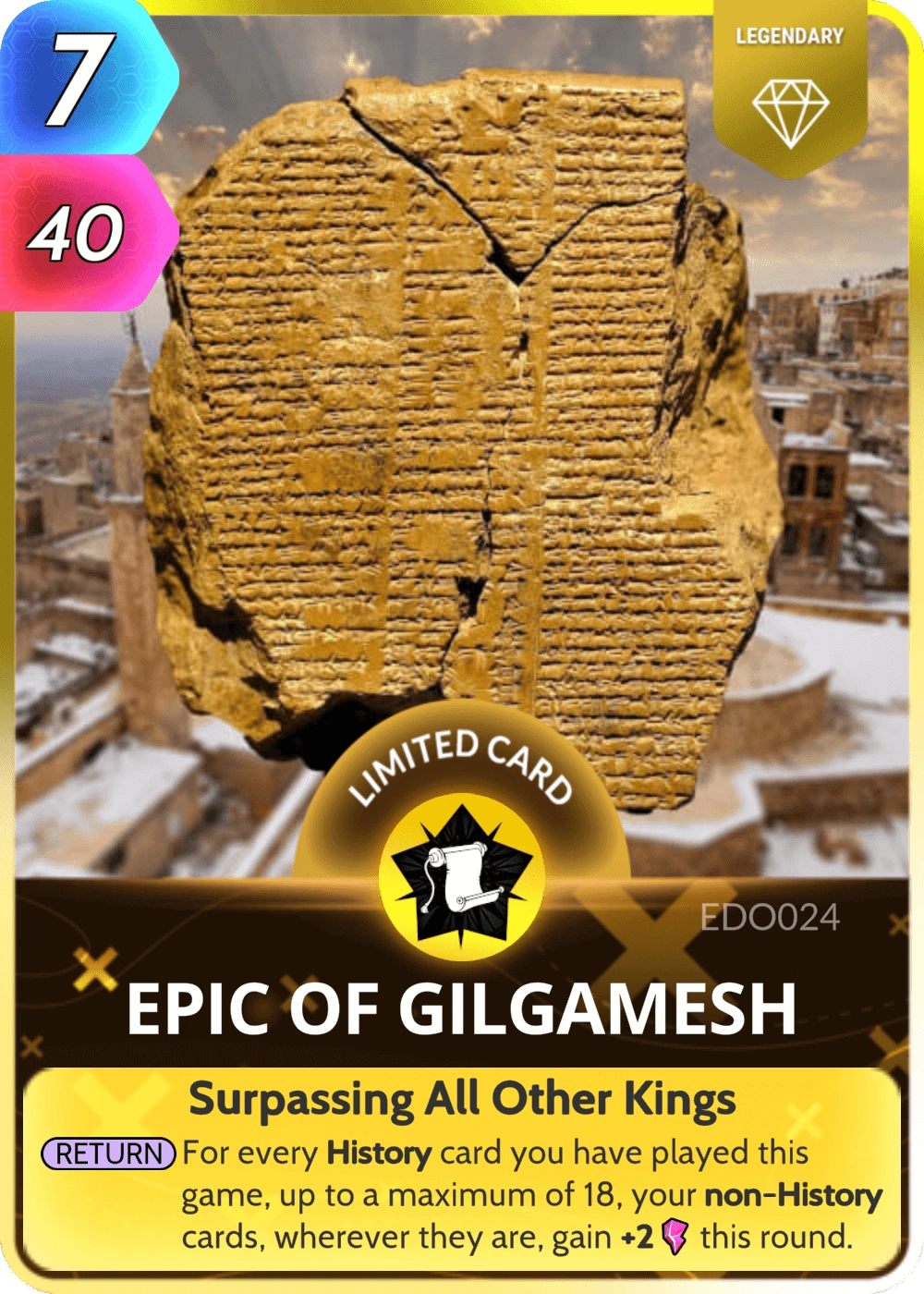 Epic of Gilgamesh | Cards, the Universe and Everything Wiki | Fandom