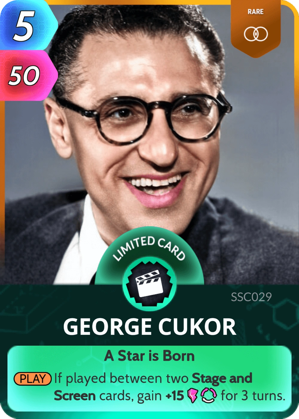 George Cukor | Cards, the Universe and Everything Wiki | Fandom