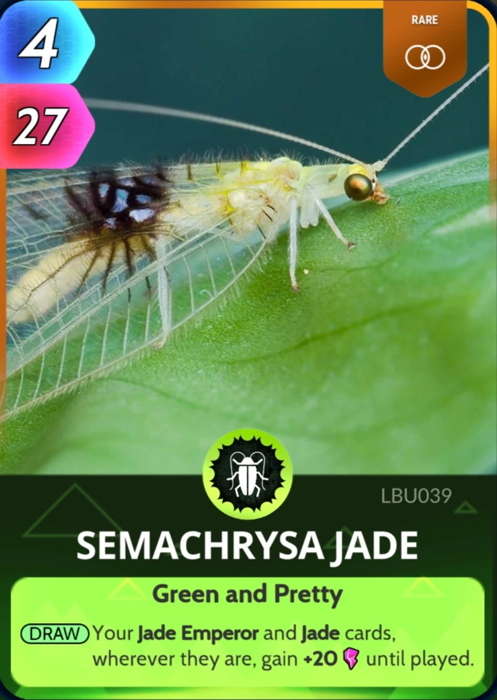 Semachrysa Jade | Cards, the Universe and Everything Wiki | Fandom
