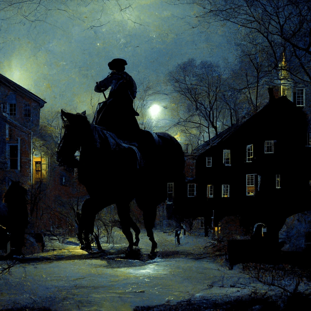 Paul Revere's Midnight Ride | Cards, the Universe and Everything Wiki ...