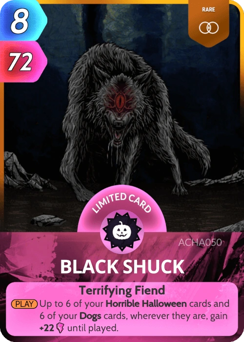Black Shuck | Cards, the Universe and Everything Wiki | Fandom