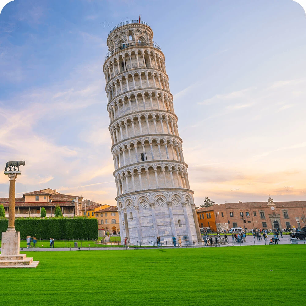 The Leaning Tower of Pisa | Cards, the Universe and Everything Wiki ...