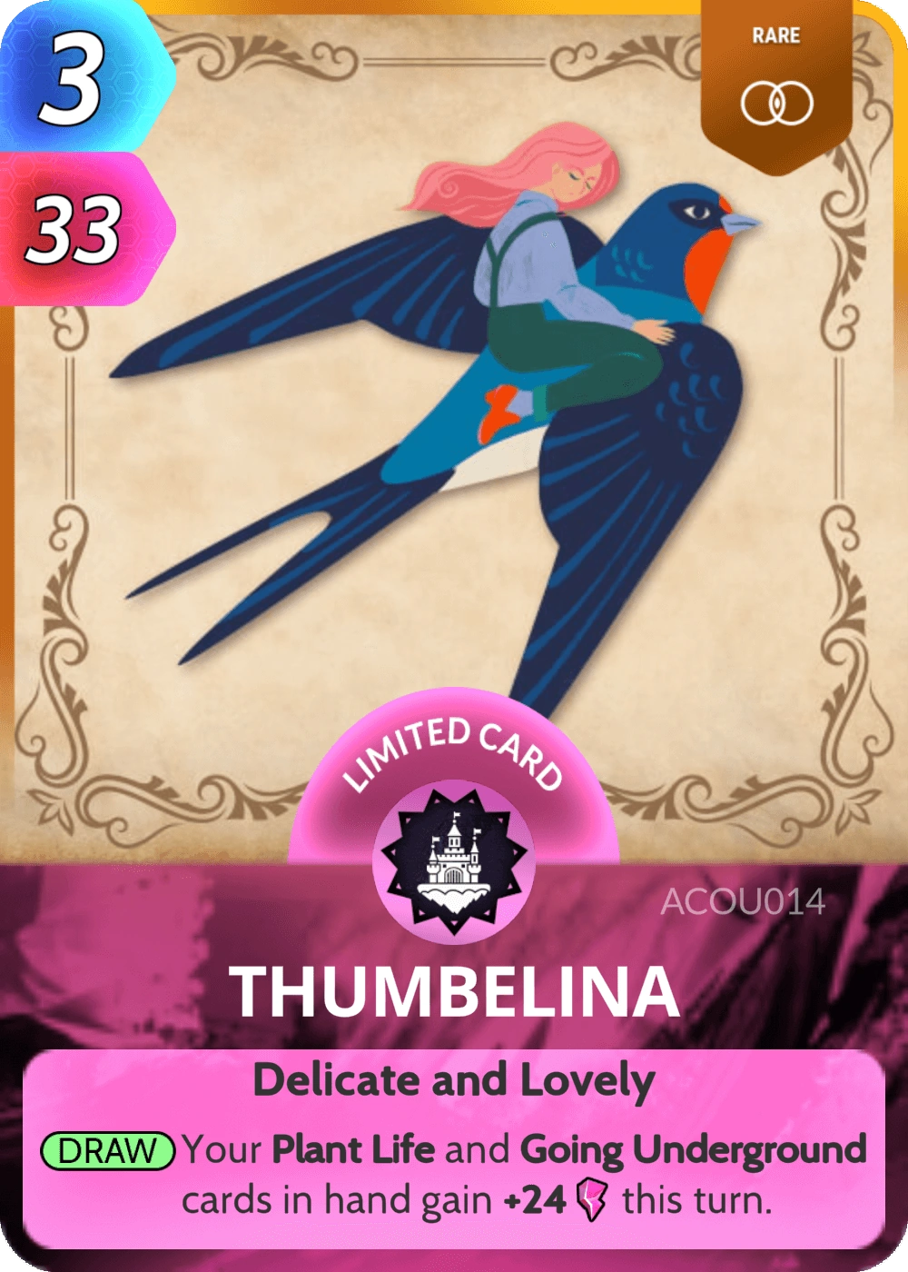 Thumbelina | Cards, the Universe and Everything Wiki | Fandom