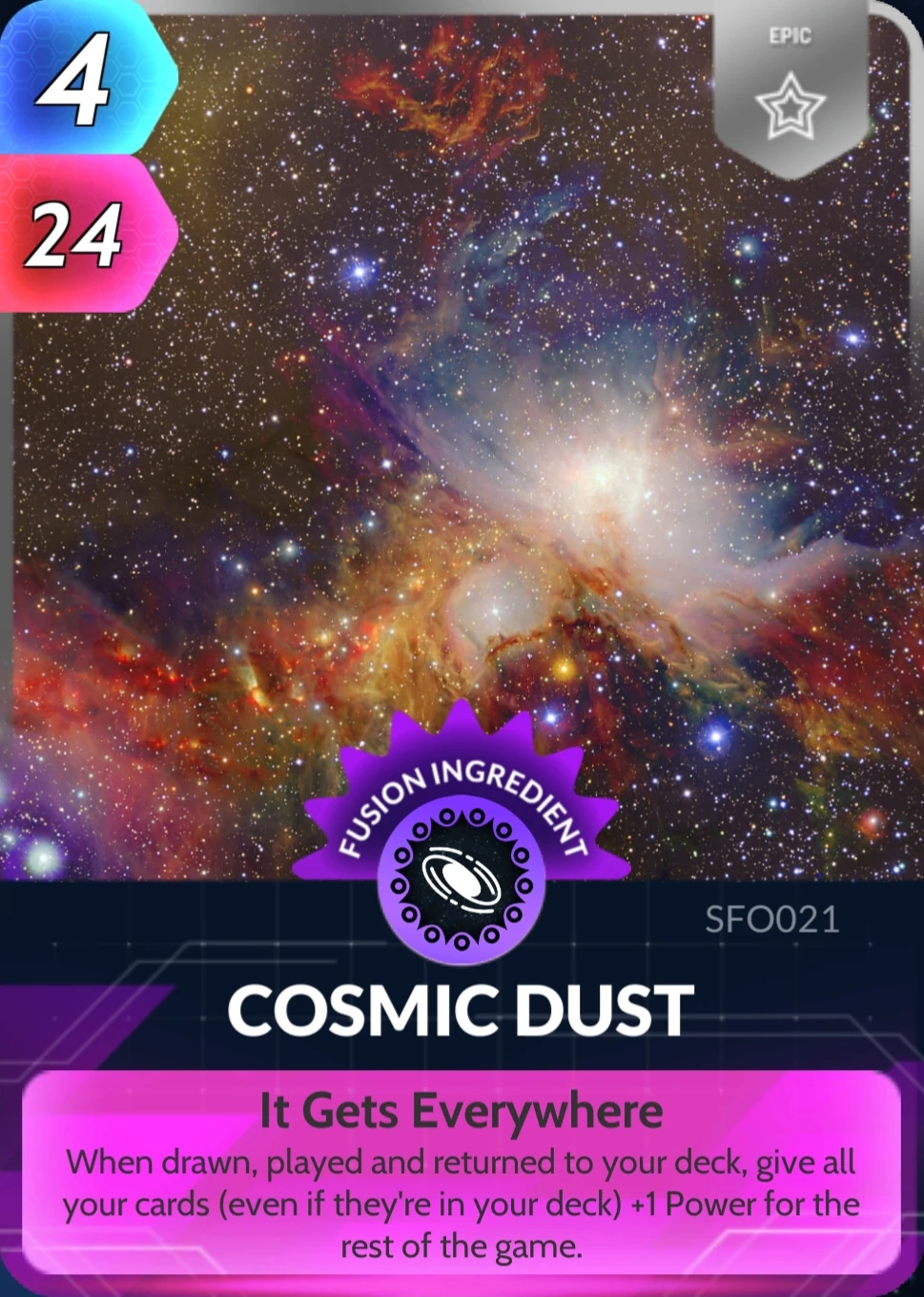 Cosmic Dust | Cards, the Universe and Everything Wiki | Fandom