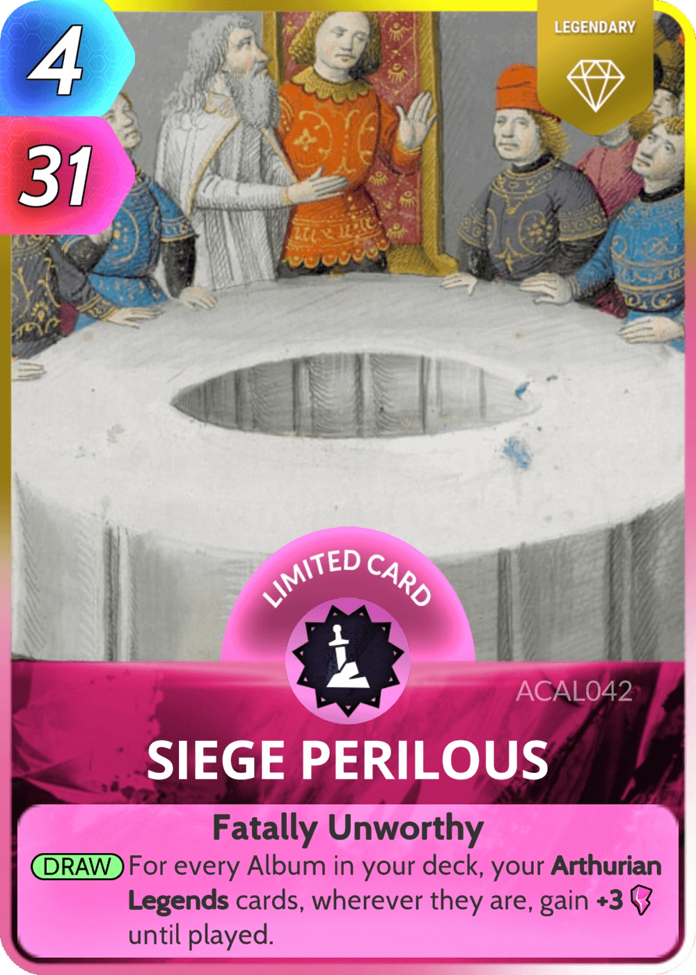 Siege Perilous | Cards, the Universe and Everything Wiki | Fandom